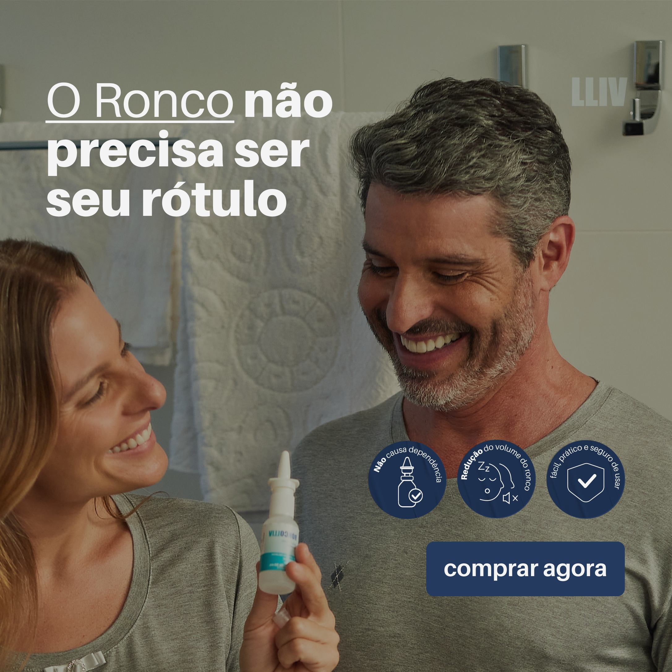 LLIV: Spray para ronco eficaz, seguro e discreto. - Spray para Ronco e ...